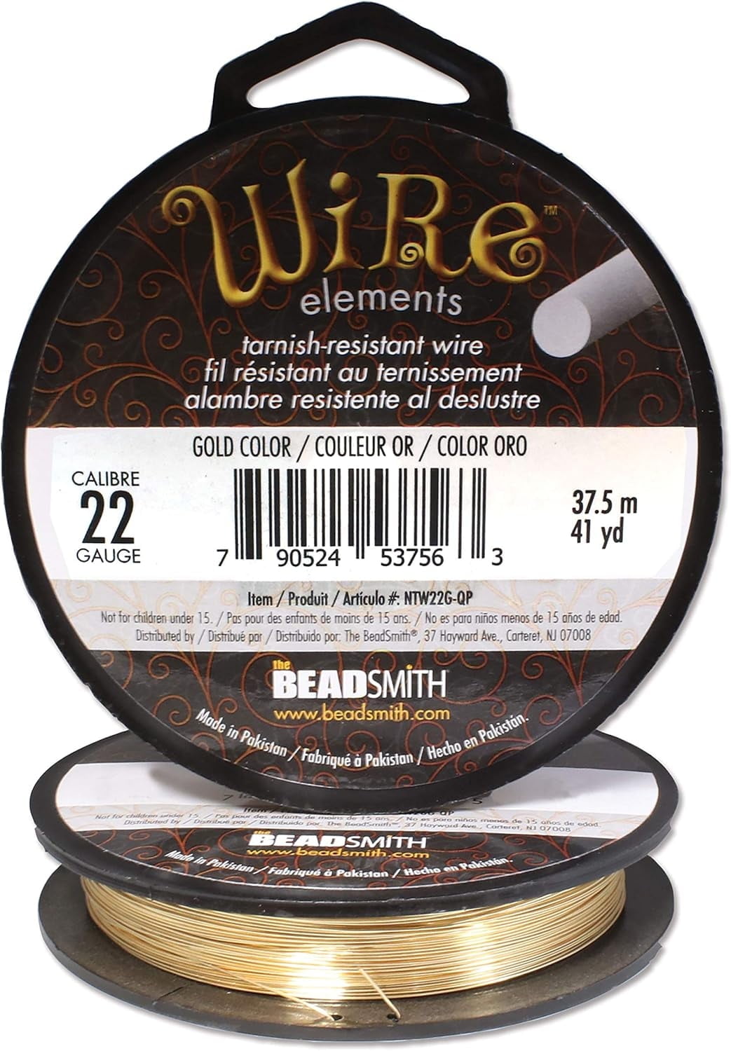 The Beadsmith Wire Elements 20-Gauge Lacquered Tarnish-Resistant Copper ...