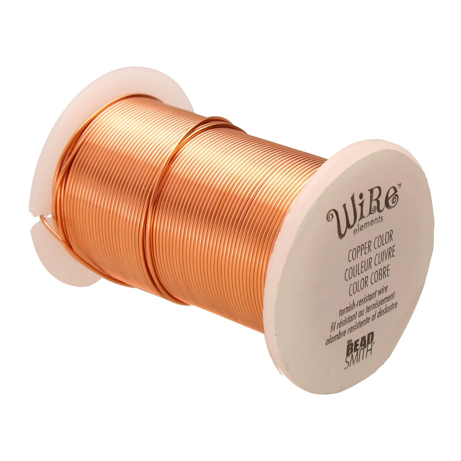 The Beadsmith Wire Elements 26-Gauge Lacquered Tarnish-Resistant Copper ...