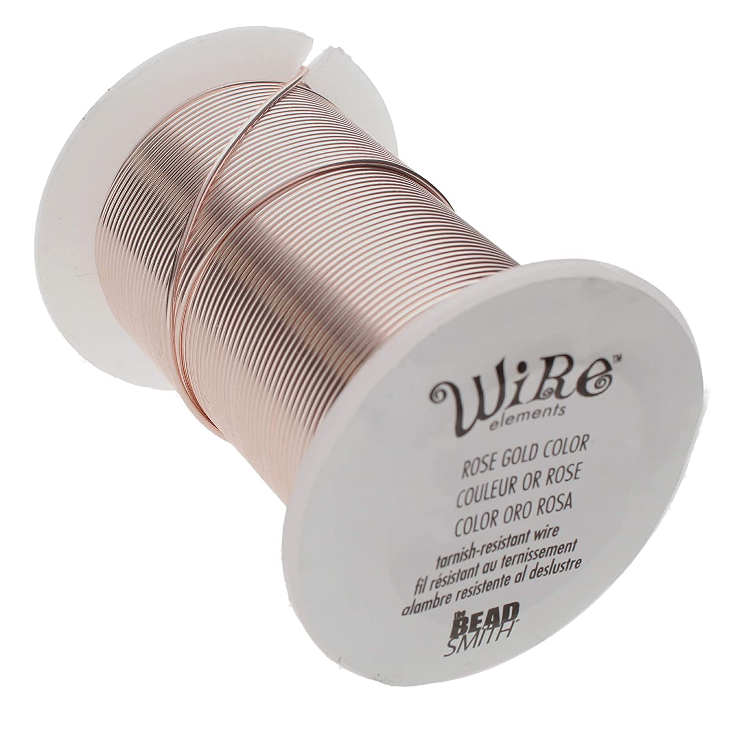The Beadsmith Wire Elements 26-Gauge Lacquered Tarnish-Resistant Copper ...
