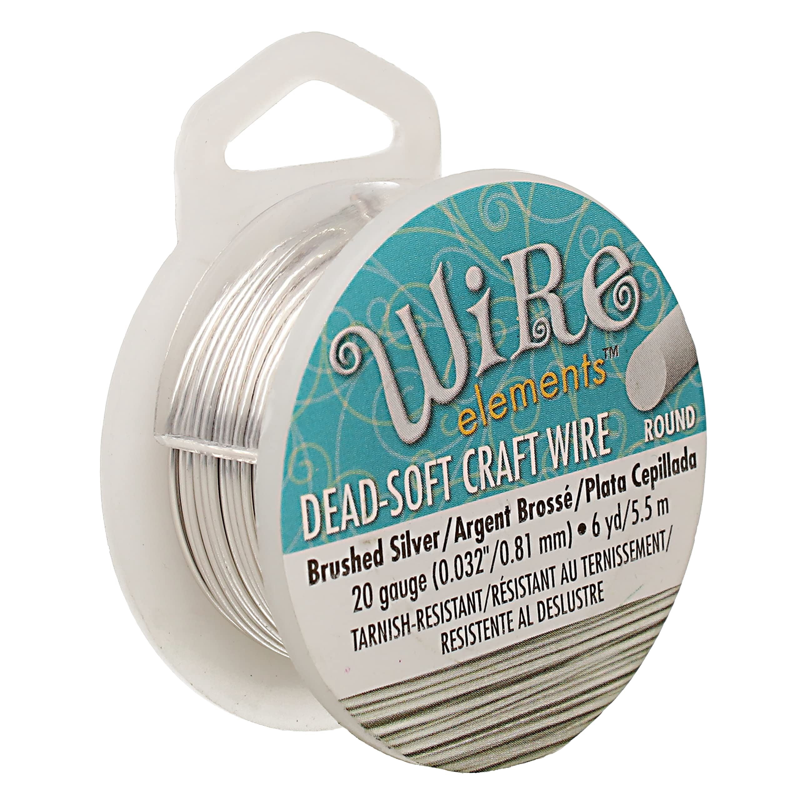 The Beadsmith Wire Elements Craft Wire – Tarnish Resistant, Soft Temper ...