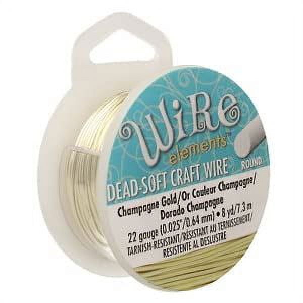 The Beadsmith Wire Elements Craft Wire – Tarnish Resistant, Soft Temper ...