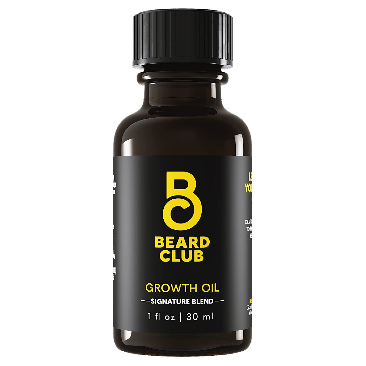 The Beard Club - Natural Beard Growth & Conditioning Oil for Fuller ...