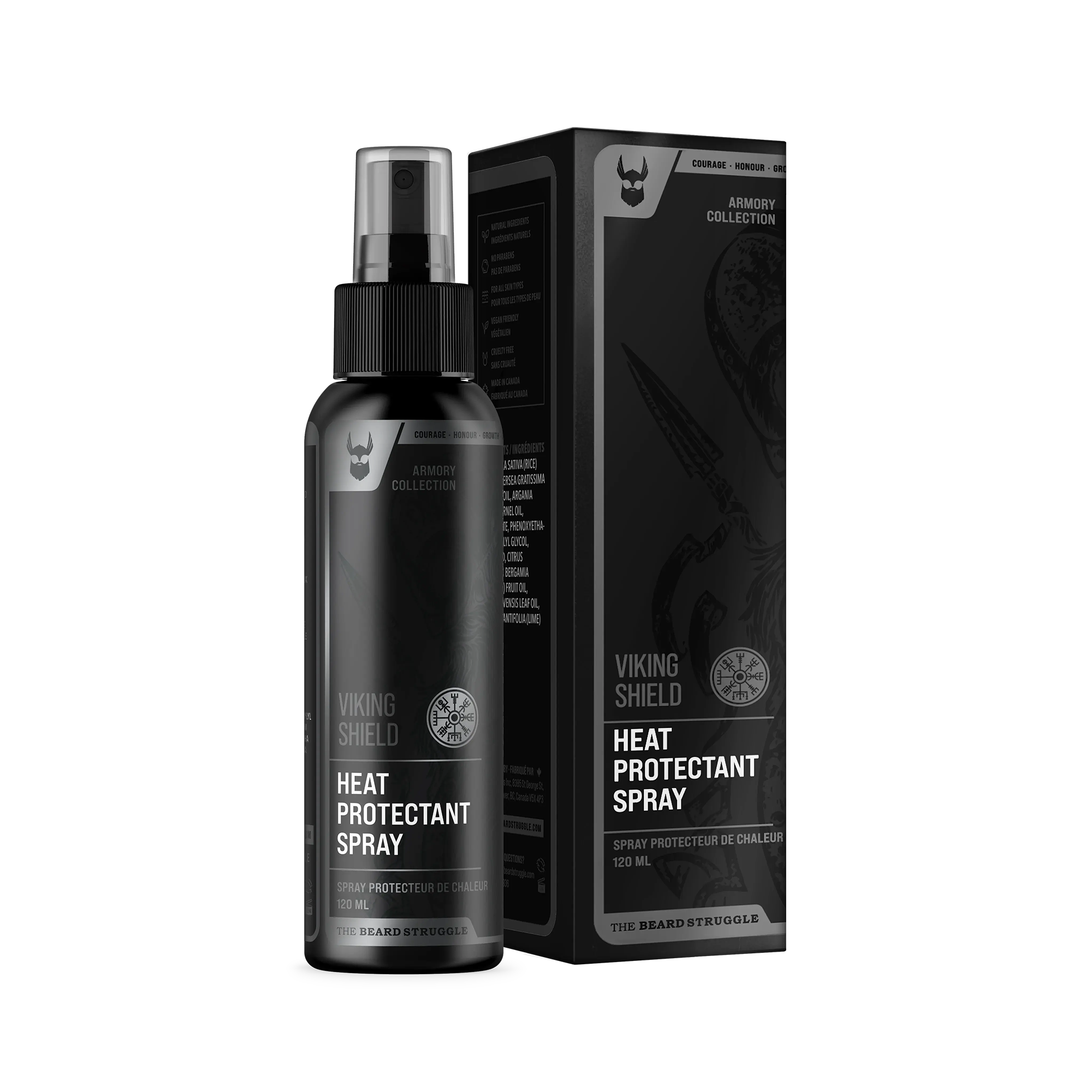 Esha Natural Heat Protectant Spray 4oz Female 3C & 4C Curly Hair Care ...