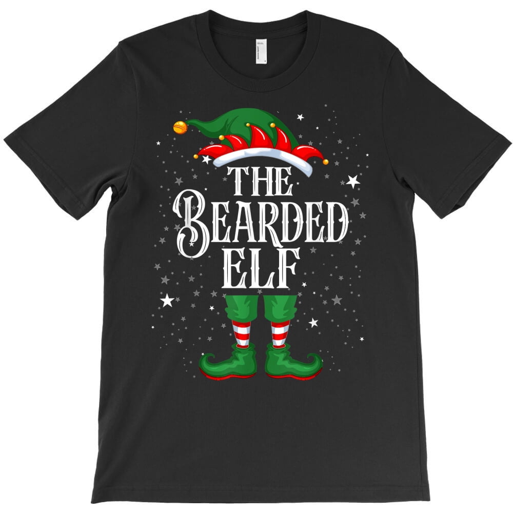 The Bearded Fairy Funny Christmas Fairy Matching Family Group Graphic ...