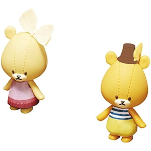 The Bears' School Futago Lulu & Lolo Kit Color-coded plastic model ...