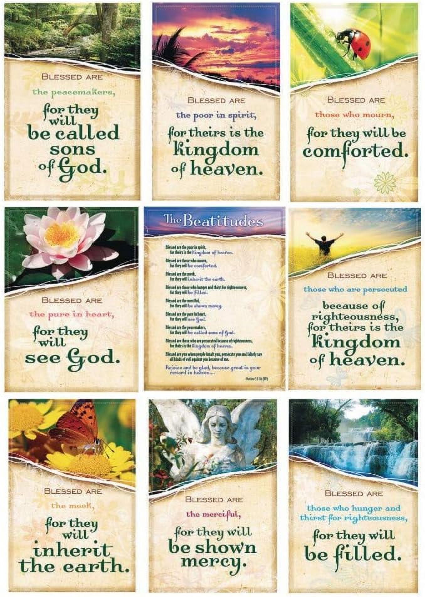 The Beatitudes Bulletin Board Set NS3110 - Walmart.com