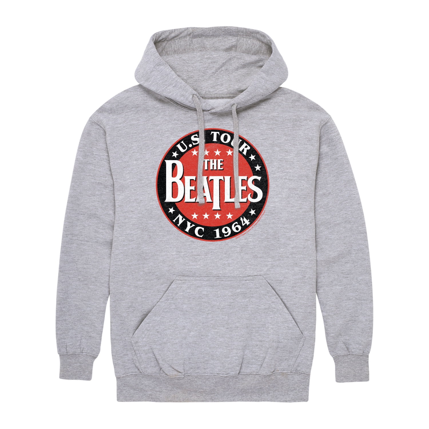 The Beatles - 1964 USA Tour - Men's Pullover Fleece Hoodie - Walmart.com