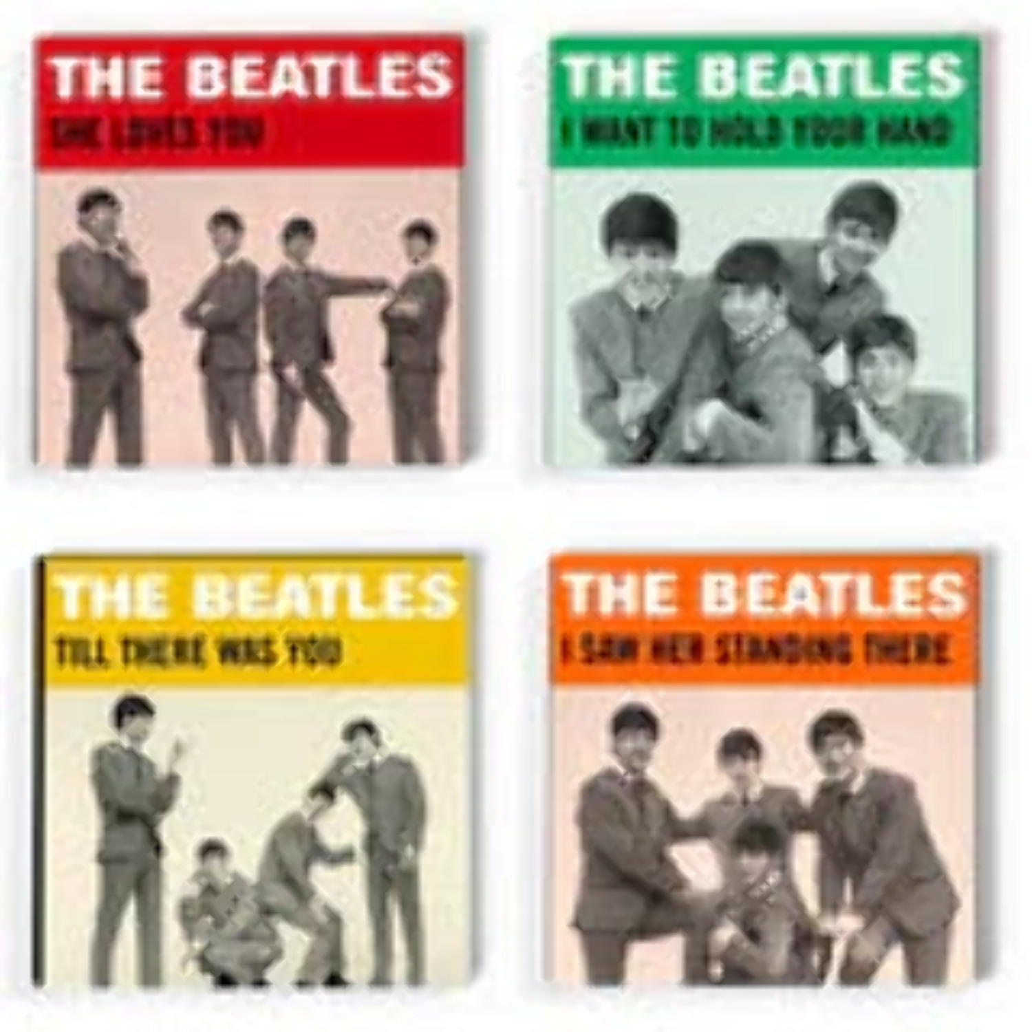 The Beatles 4 Pack Set Limited Edition Record Store Day Set (Does Not ...