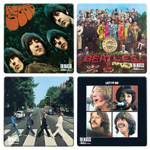 The Beatles Album Covers Collage