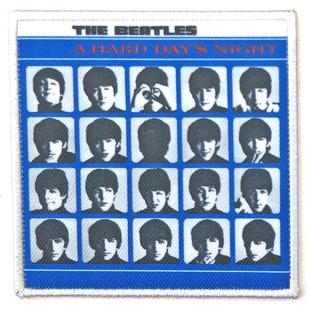 The Beatles Album Patch Hard Days Night Sublimated Embroidered Iron On ...