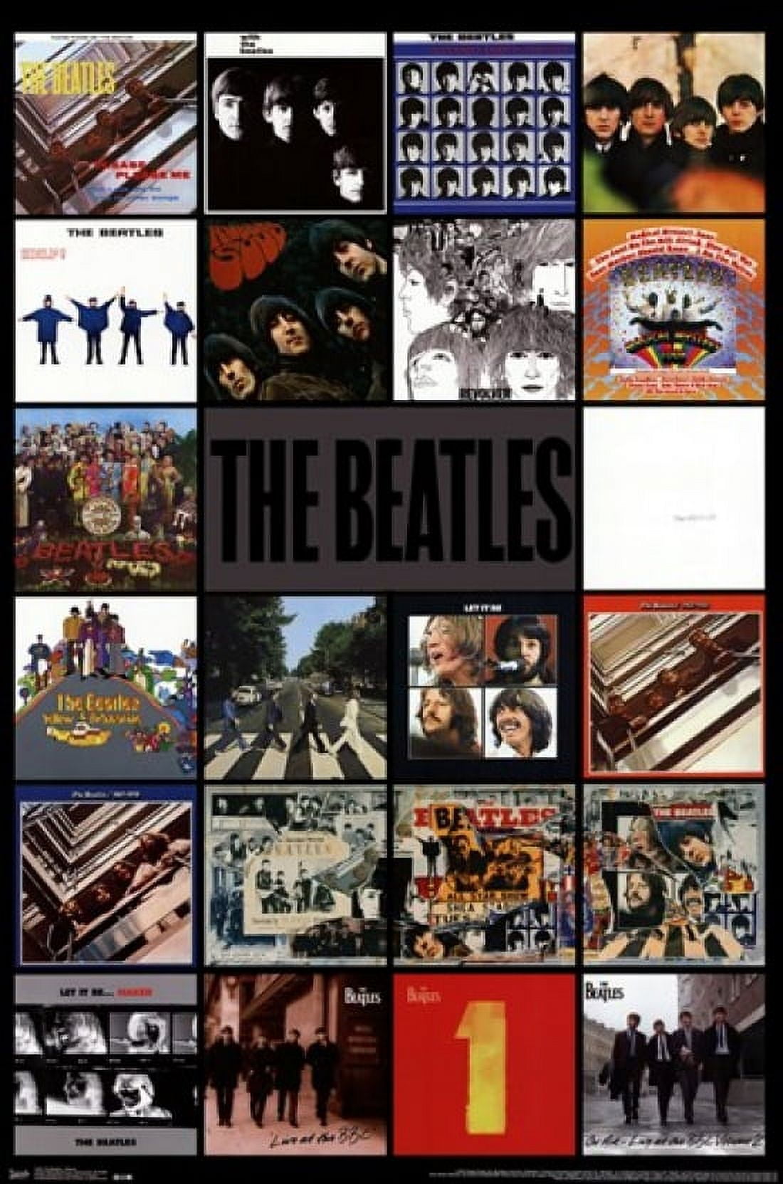 The Beatles - Albums Poster - 22 x 34 inches - Walmart.com