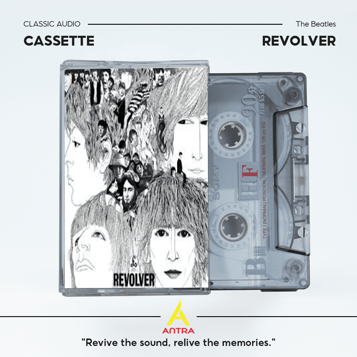 The Beatles Cassette Tape Collection – Revolver Album (Fan-made ...