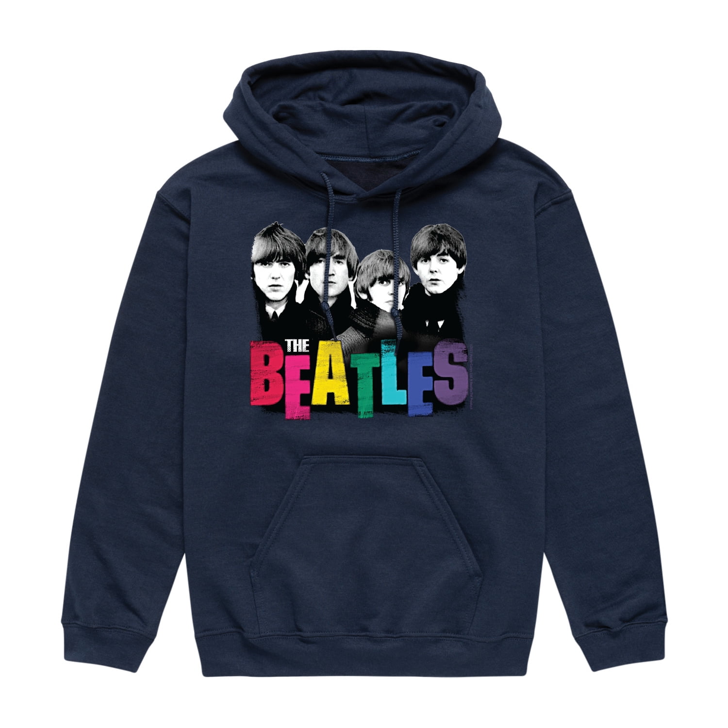 The Beatles - Colorful Art - Men's Pullover Fleece Hoodie - Walmart.com
