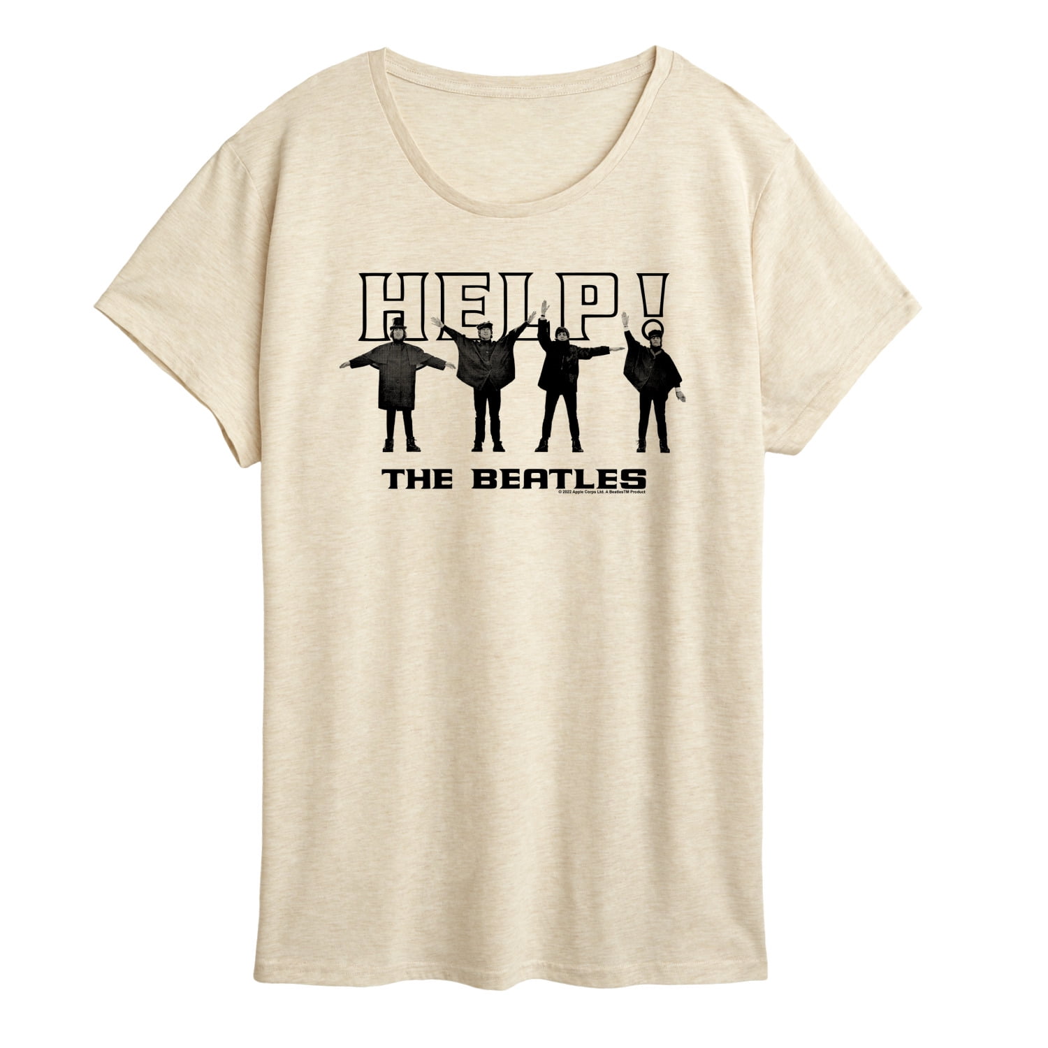 The Beatles - Help Beatles - Women's Short Sleeve Graphic T-Shirt ...
