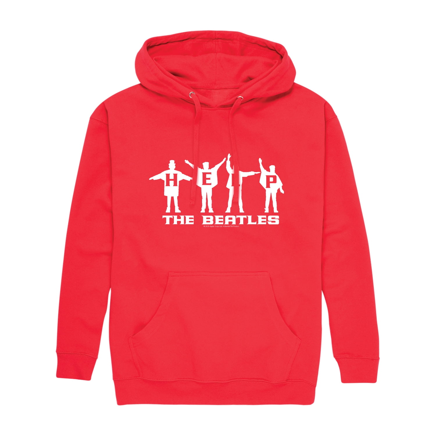 The Beatles - Help - Men's Pullover Fleece Hoodie - Walmart.com