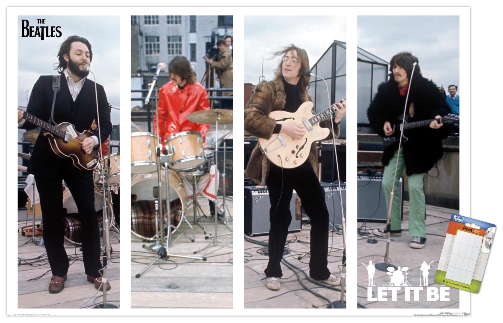 The Beatles - Let It Be Bars Wall Poster, 14.725" x 22.375" - Walmart.com