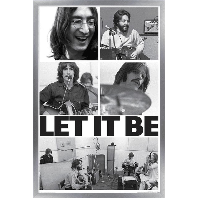 The Beatles - Let It Be Compilation Wall Poster, 14.725" x 22.375 ...