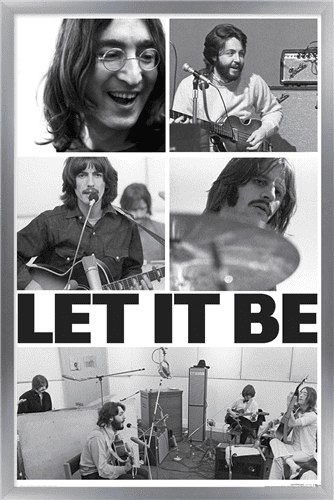 The Beatles - Let It Be Compilation Wall Poster, 14.725" x 22.375 ...