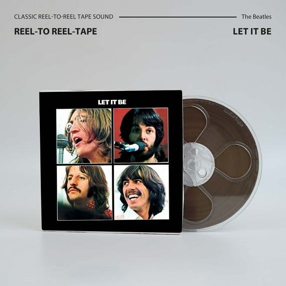 The Beatles – Let It Be – Reel-to-Reel Tape 7 1/2 IPS 4-Track | Fanmade ...
