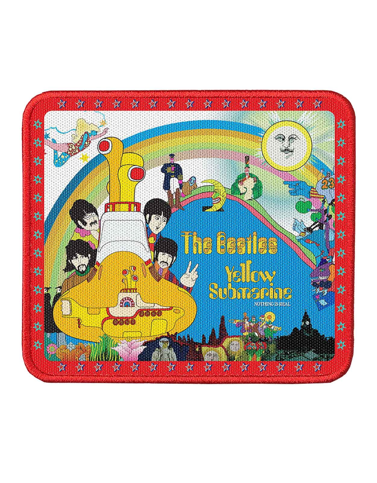 The Beatles Patch Yellow Submarine Stars Border - Walmart.com