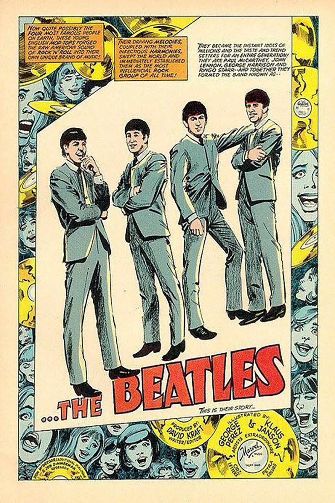The Beatles Poster 24x36 - Fab Four Legends, Transformative Sound ...