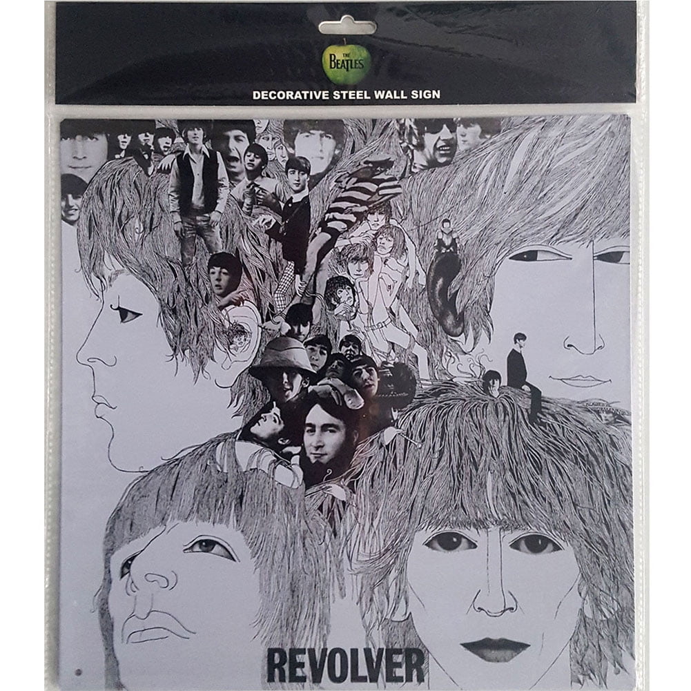 The Beatles Revolver Album Cover Steel Wall Sign - Walmart.com