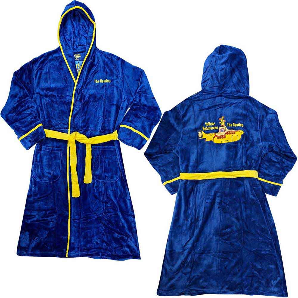 The Beatles Unisex Bathrobe Yellow Submarine (Small - Medium) - Walmart.com