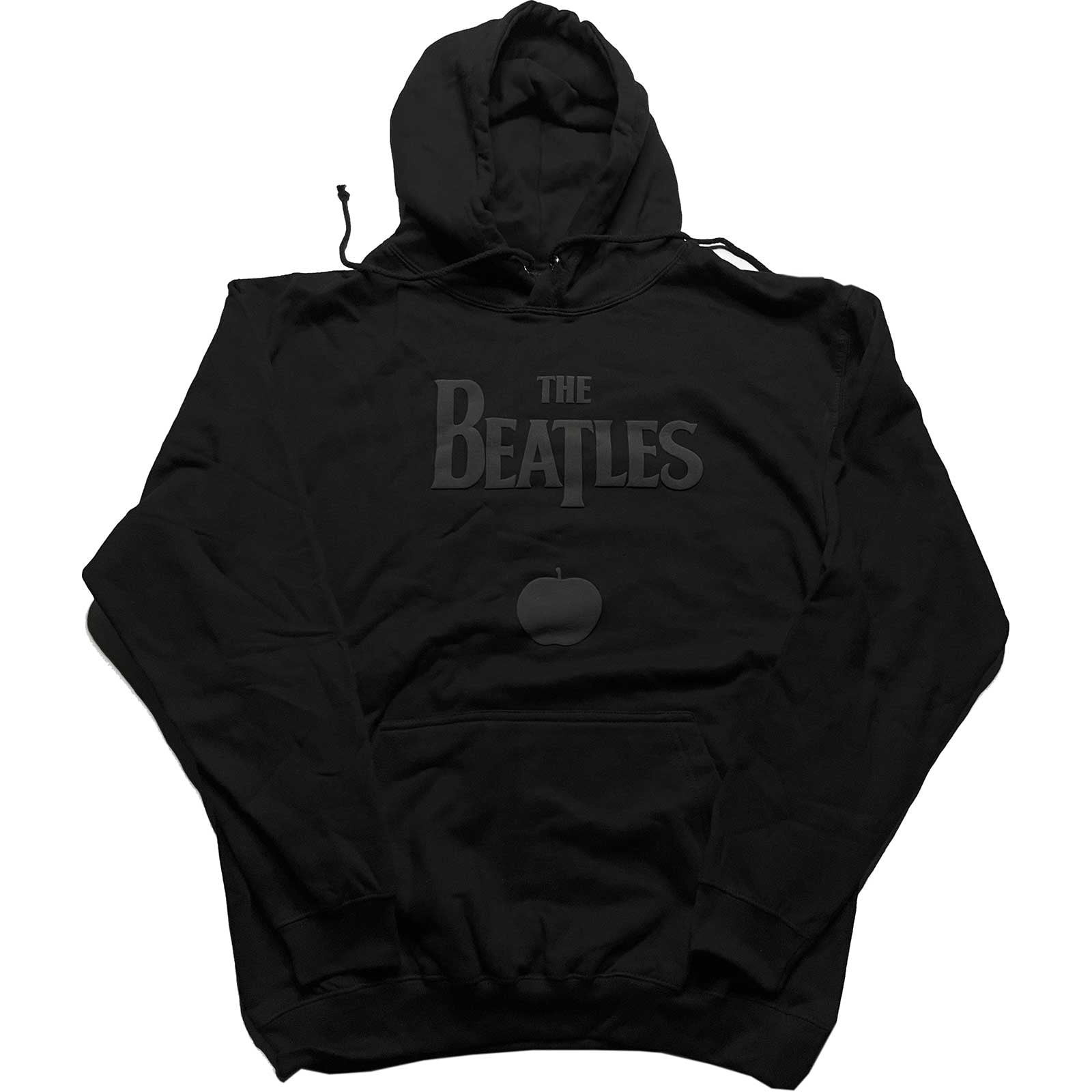 The Beatles Unisex Pullover Hoodie Sweatshirt Drop T Logo & Apple (Puff ...