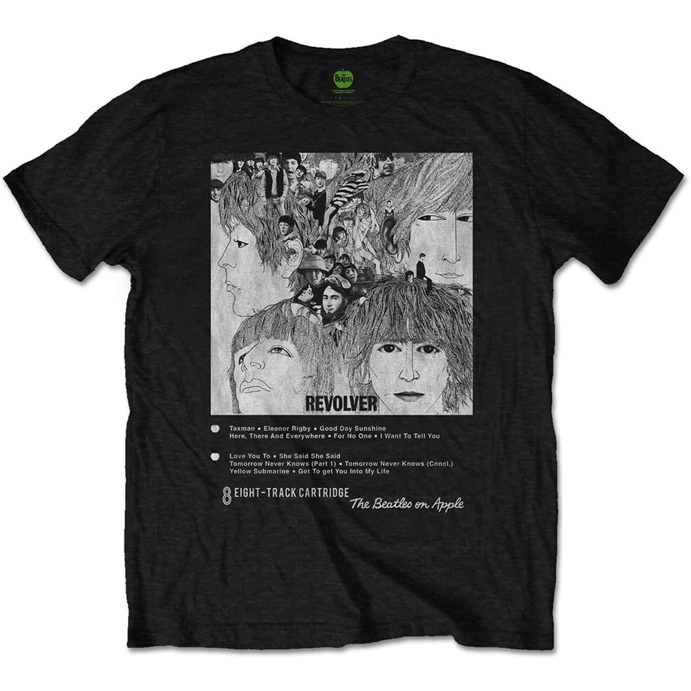 The Beatles Unisex T-Shirt Revolver 8 Track (X-Large) - Walmart.com