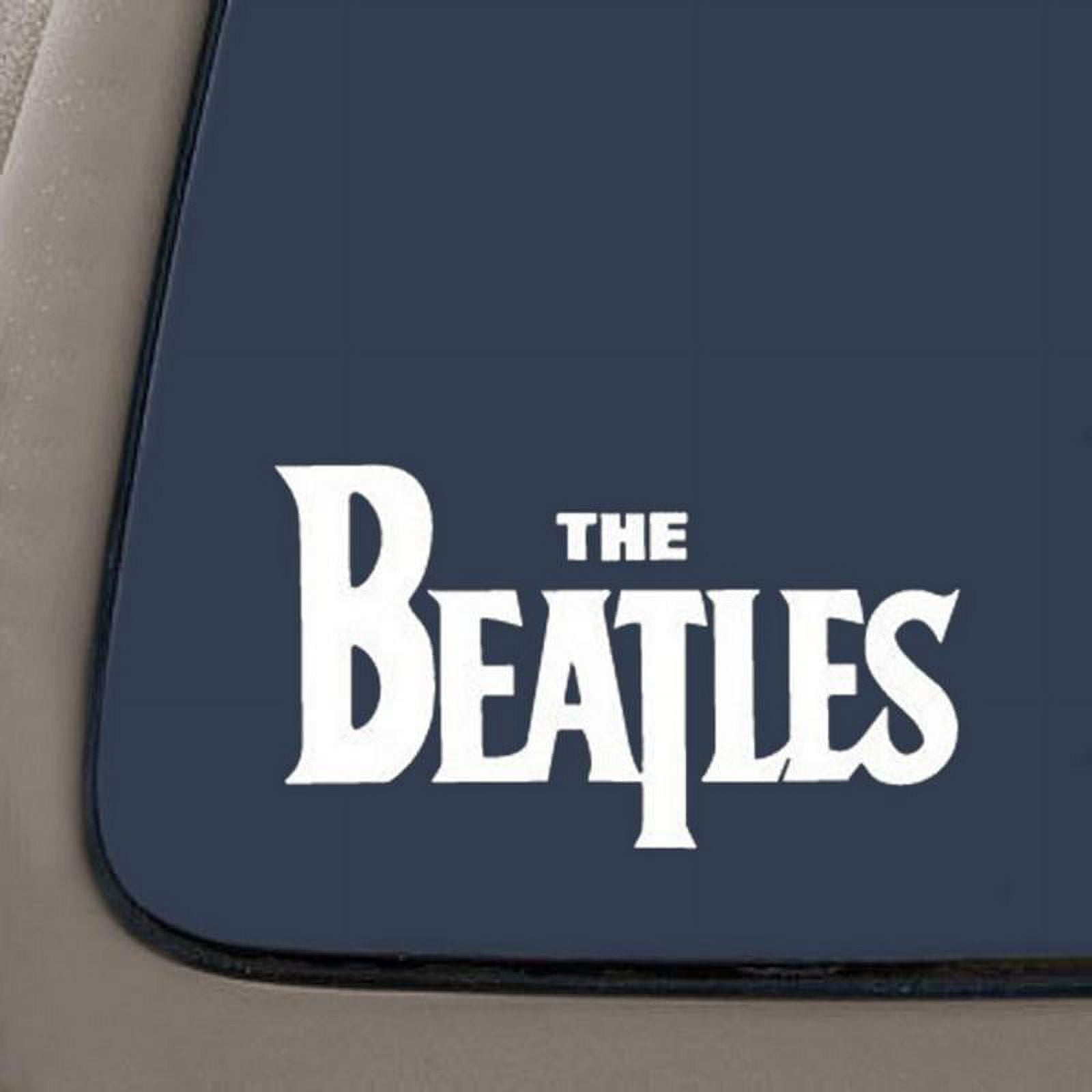 The Beatles Vinyl Decal Sticker | 5.5-Inches Wide | White Vinyl | Car ...