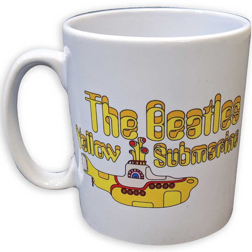 The Beatles Yellow Submarine Logo and Sub Mug - Walmart.com