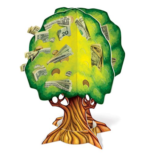 The Beistle Company 3-D Money Tree - Walmart.com
