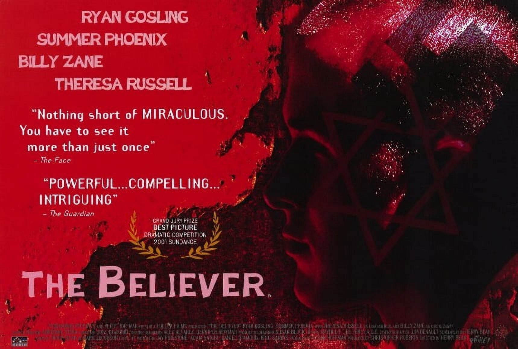 The Believer - movie POSTER (Style B) (27" x 40") (2001) - Walmart.com