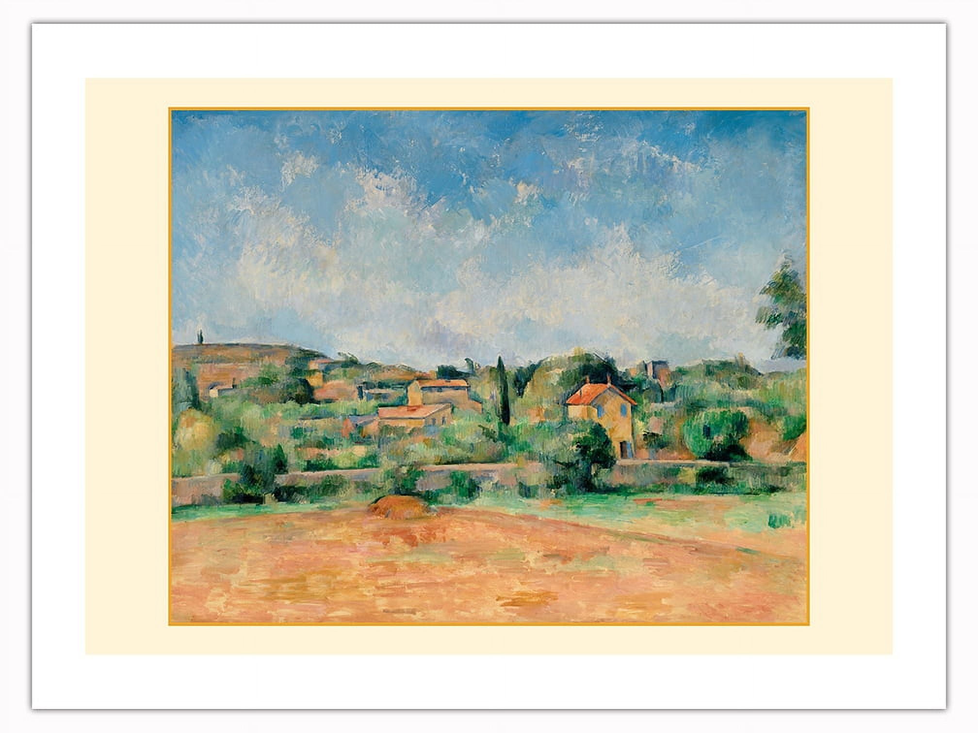 The Bellevue Plain - also called The Red Earth - From an Original Color ...