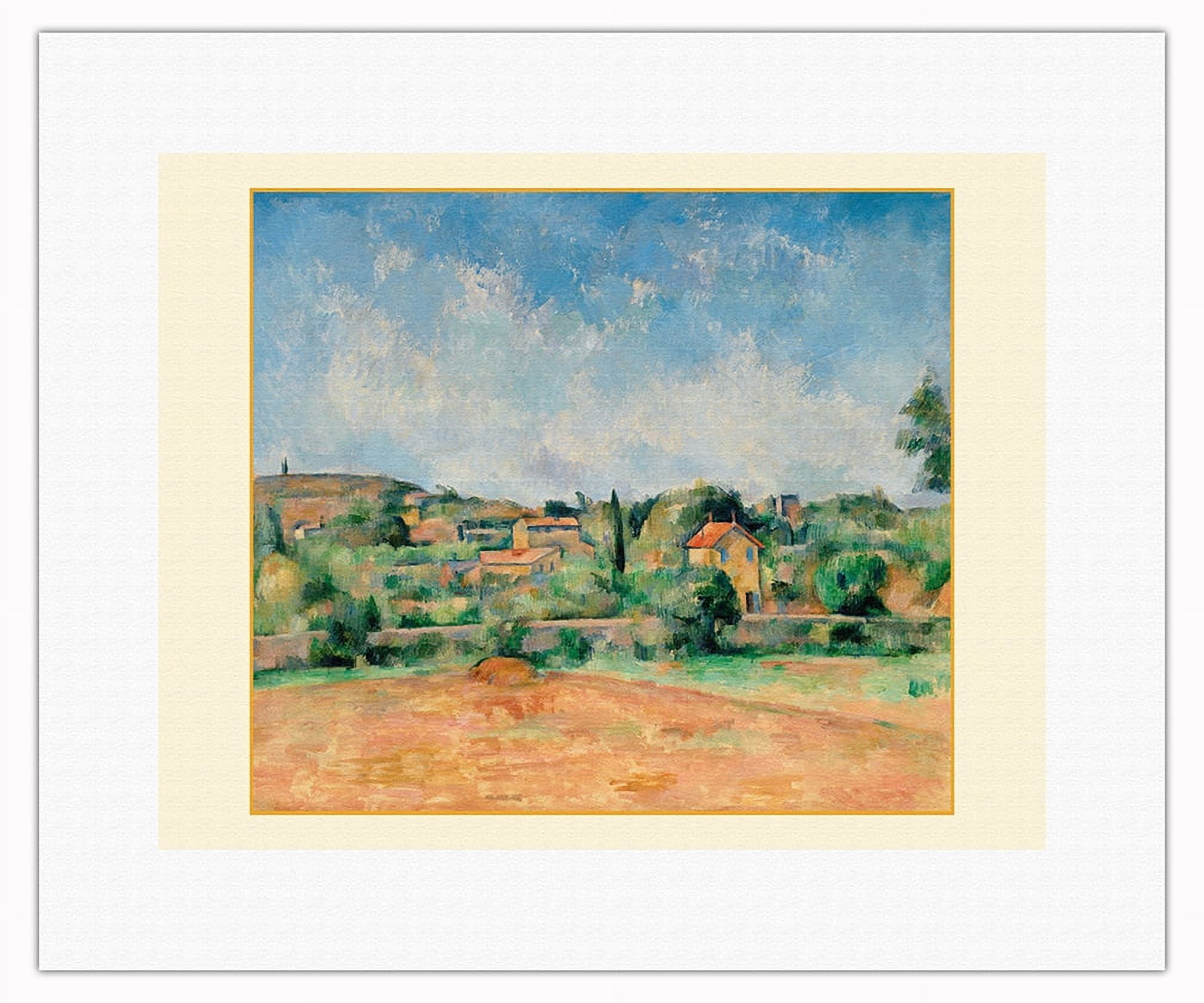 The Bellevue Plain - also called The Red Earth - From an Original Color ...