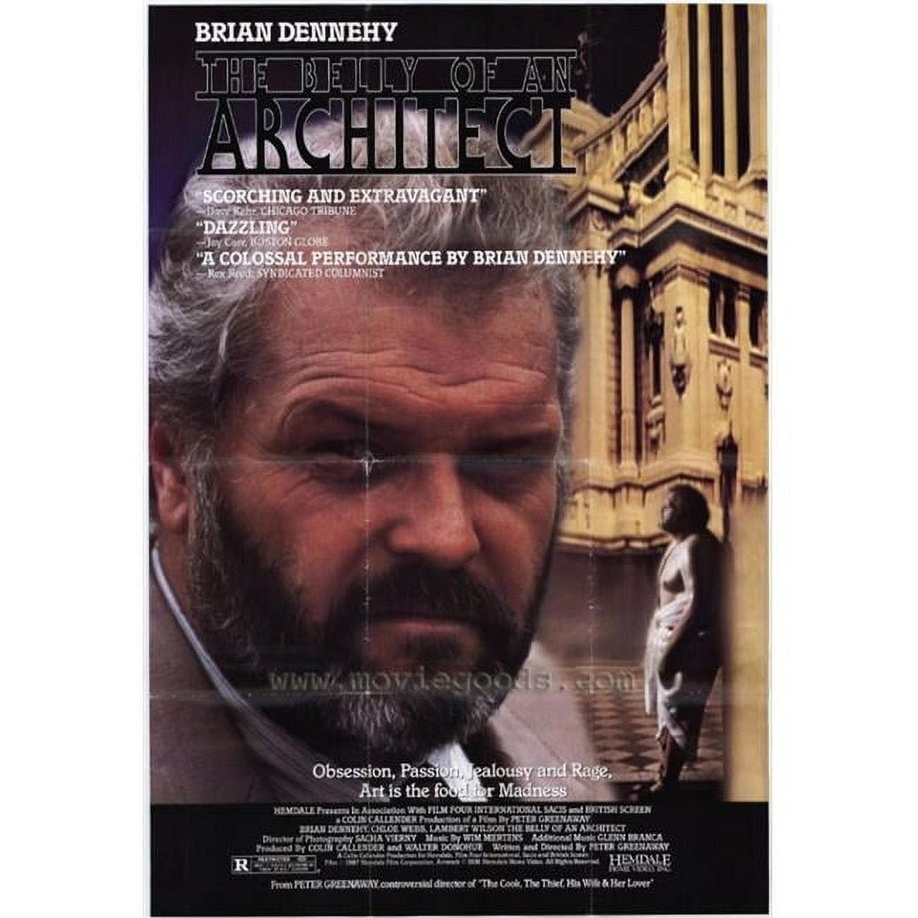 The Belly of an Architect Movie Poster - 27 x 40 in. - Walmart.com