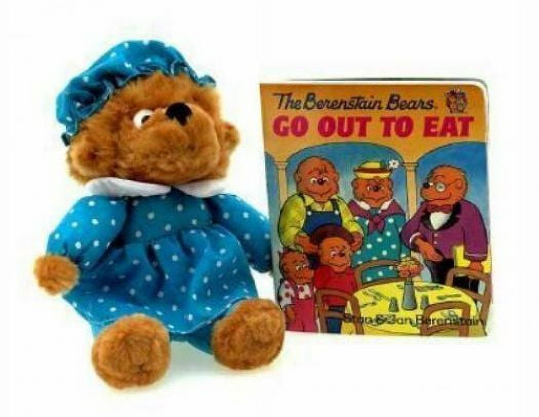 The Berenstain Bears "Go Out To Eat" Book and Plush Gift Set 1997 ...