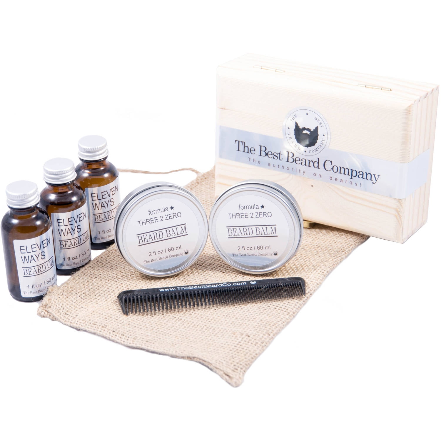 The Best Beard Company Deluxe Grooming Kit, 8 pc - Walmart.com