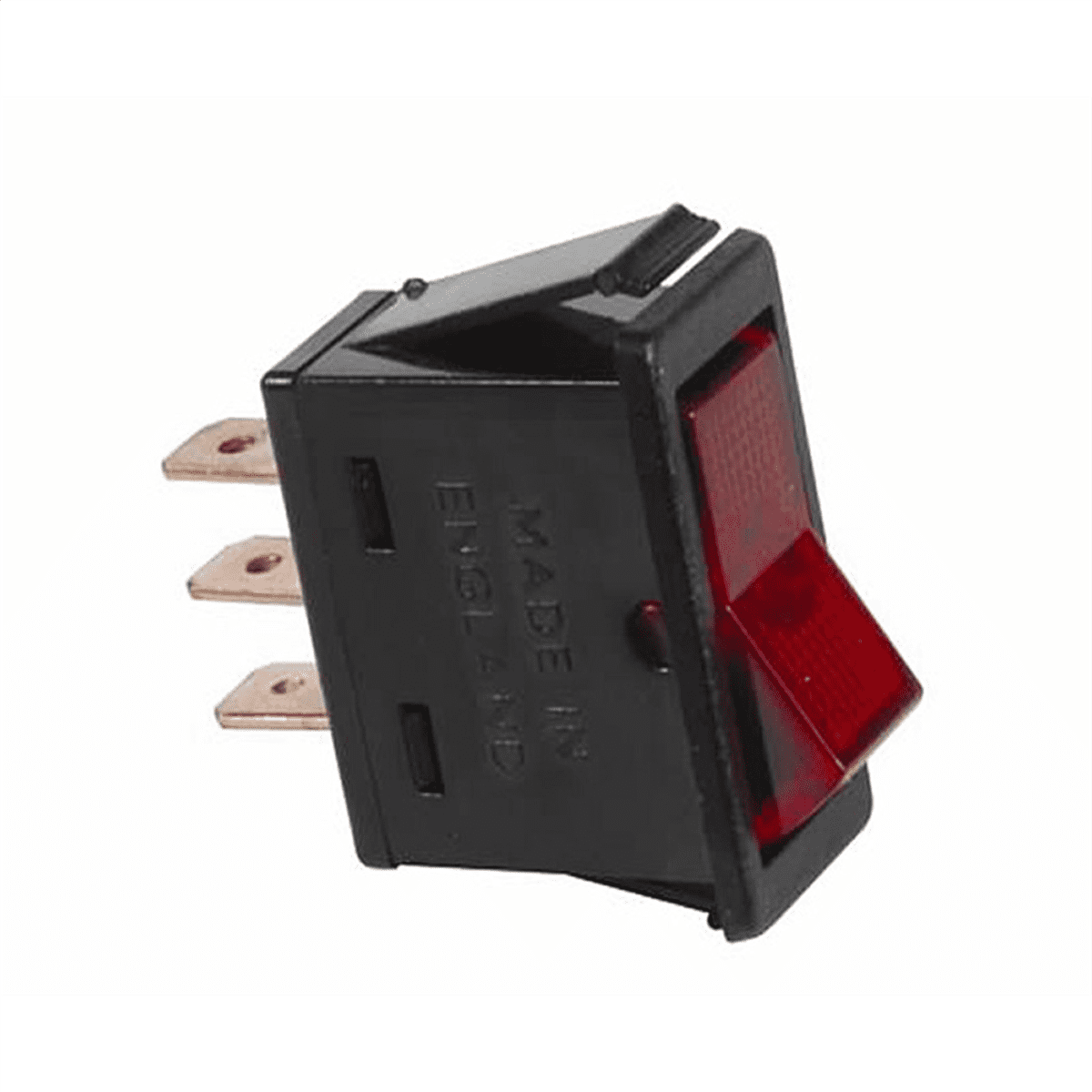The Best Connection 20 Amp 12V Red Rocker Switch - Walmart.com