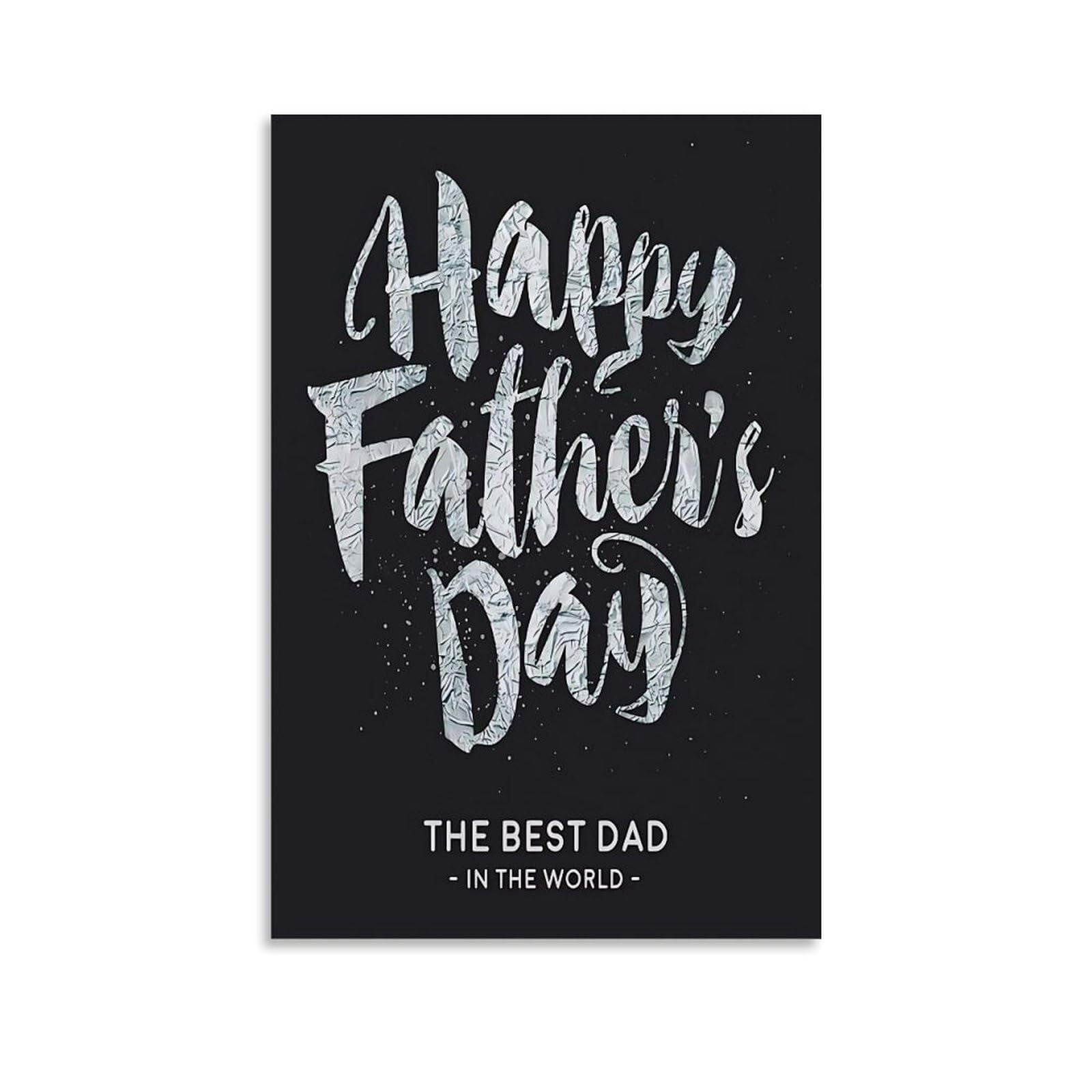 The Best Dad in The World Print Father's Day Gifts Meaningful Artwork ...