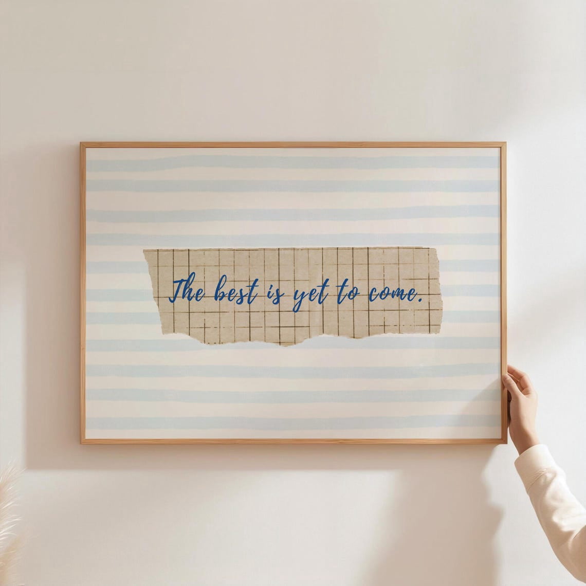 The Best Is Yet To Come Poster Trendy Apartment Decor Vintage Poster ...