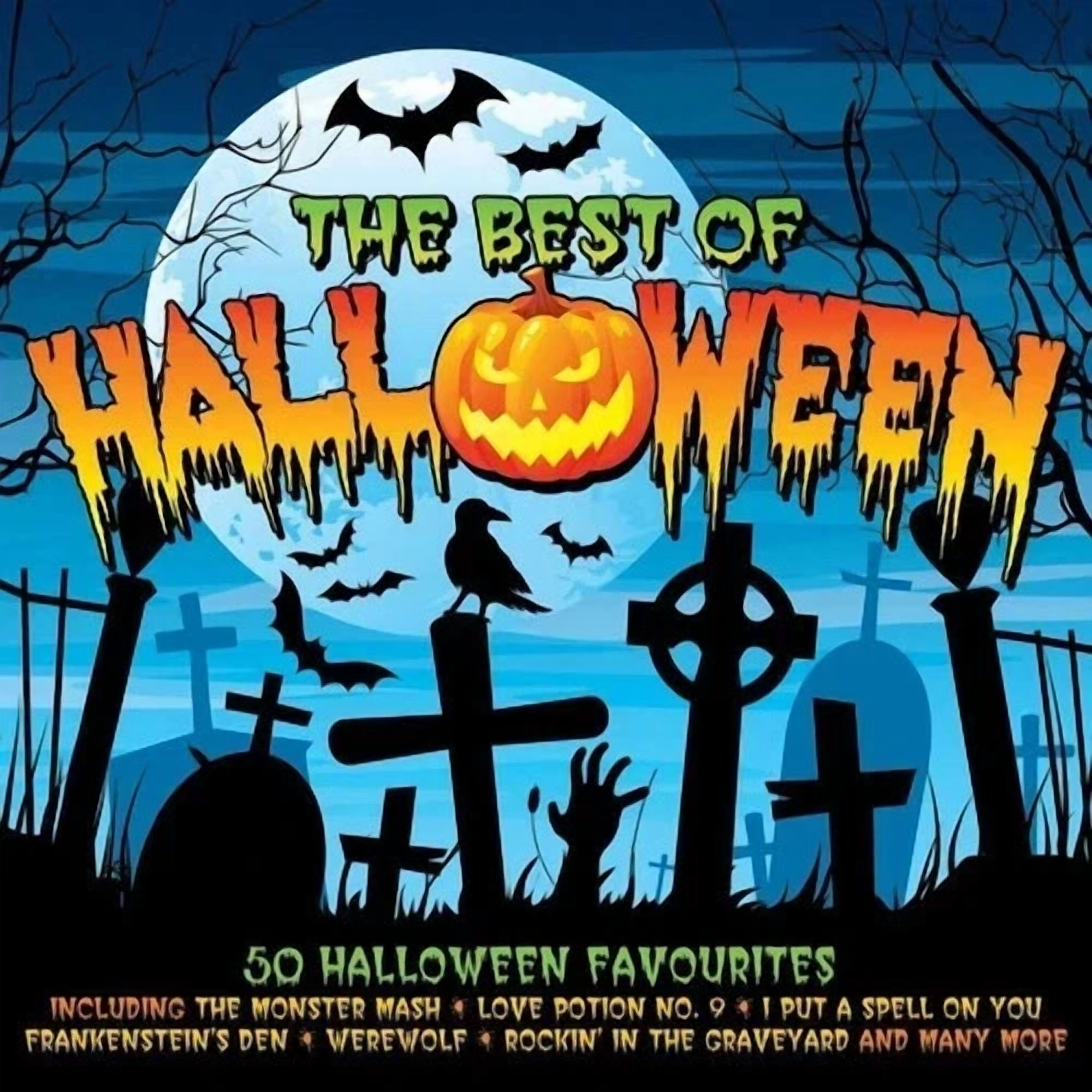 The Best Of Halloween 50 Essential Songs Party Music Monster Mash New 2 ...