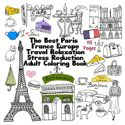 Pre-Owned The Best Paris France Europe Travel Relaxation Stress ...