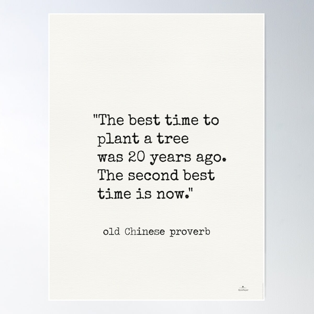 "The Best Time To Plant A Tree Was 20 Years Ago. The Second Best Time ...