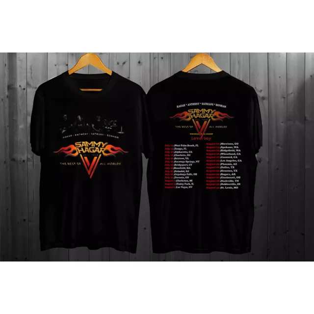 The Best of All Worlds 2024 Tour Shirt, The Red Rocker 2024 Concert T ...