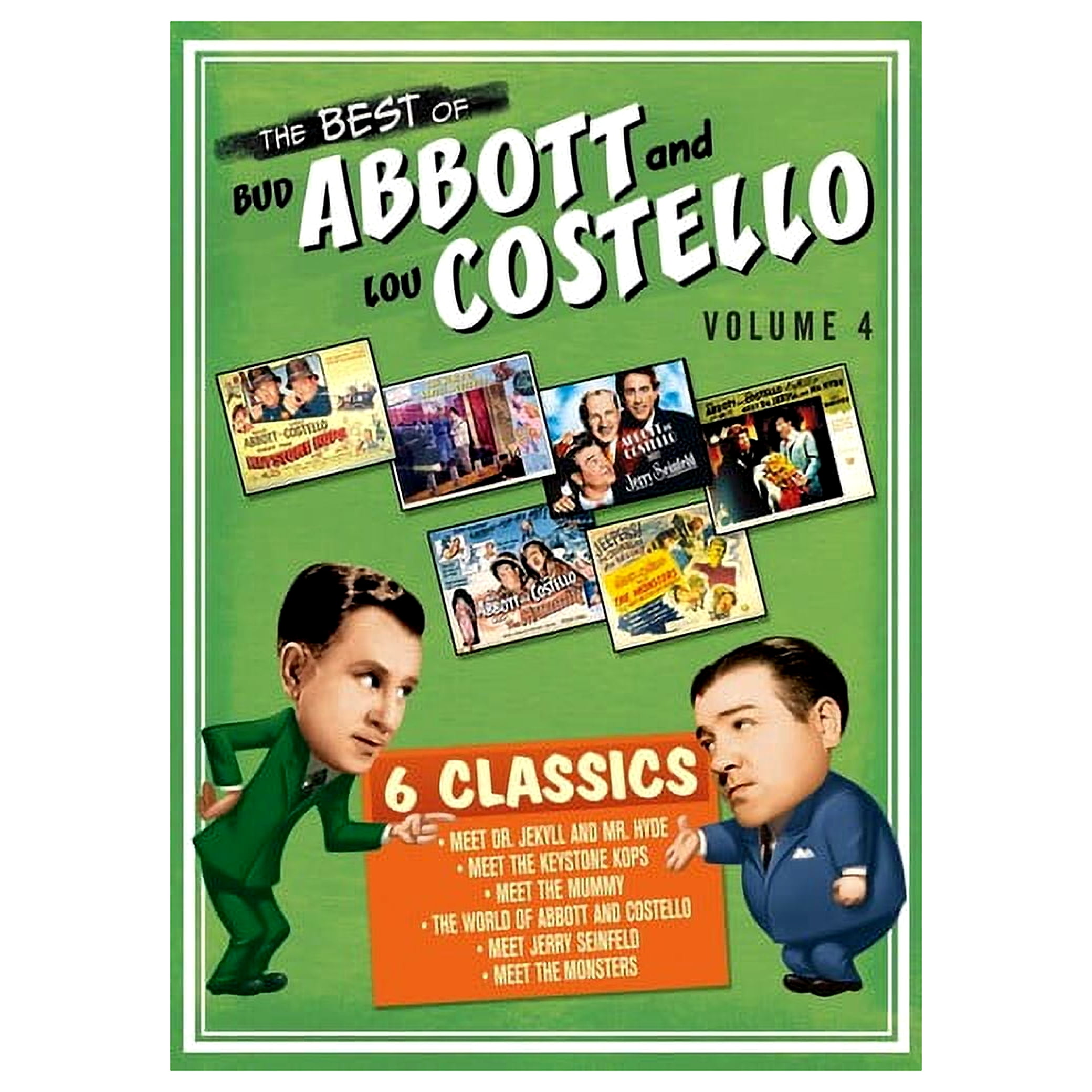The Best of Bud Abbott and Lou Costello: Volume 4 (DVD), Universal ...