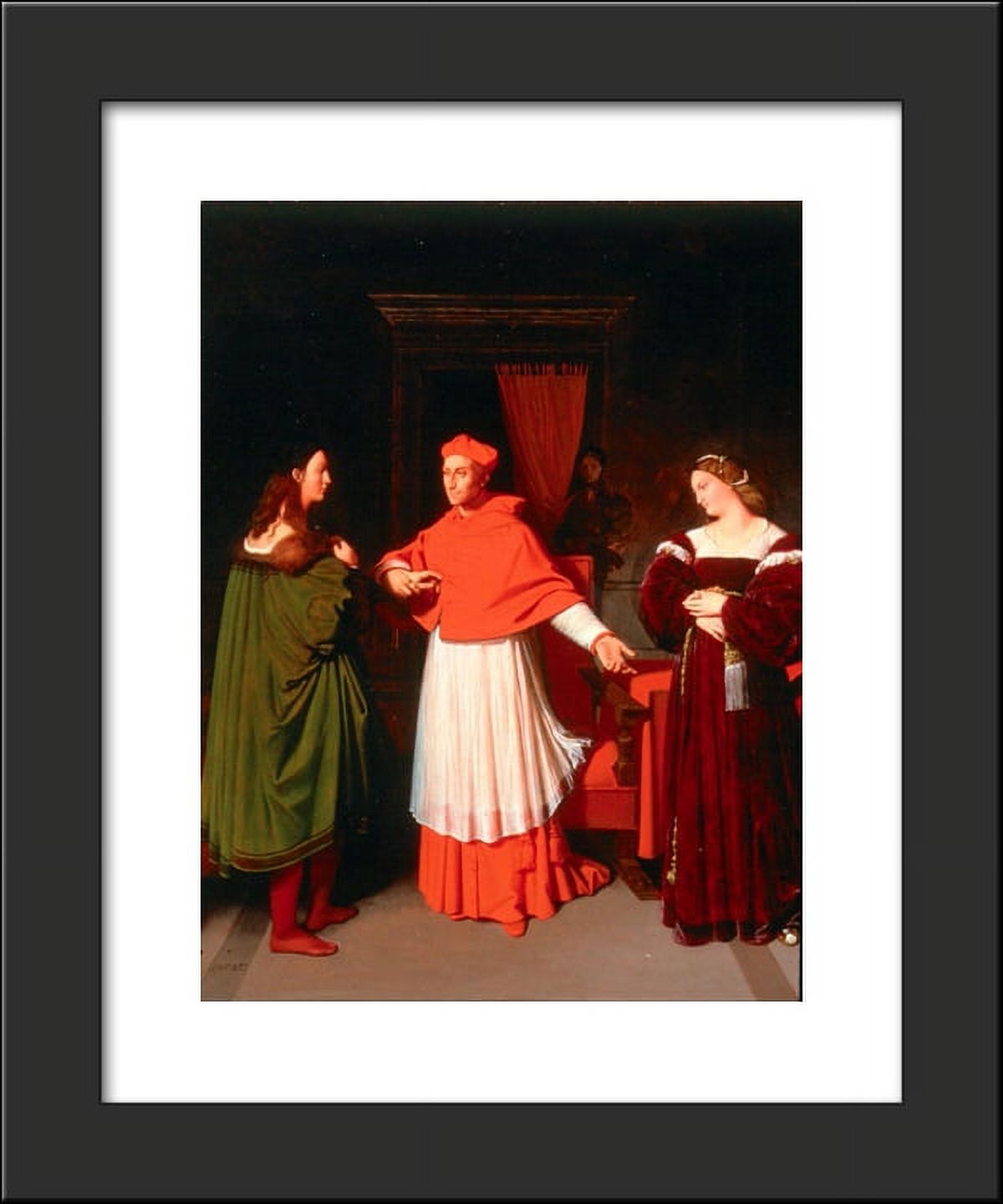 The Betrothal of Raphael and the Niece of Cardinal Bibbiena 20x24 ...