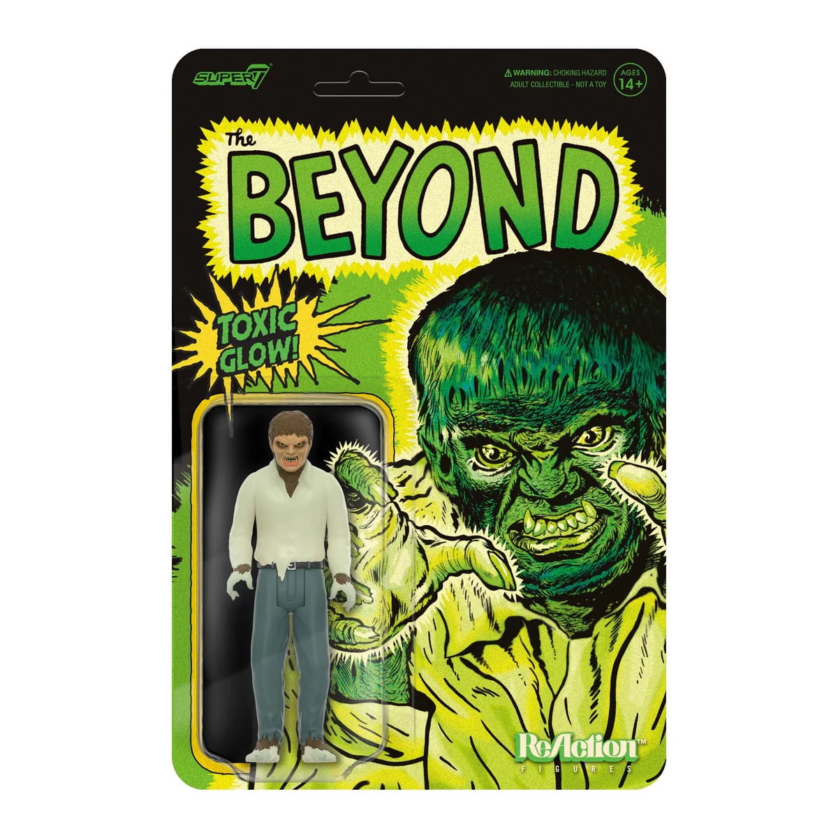 The Beyond Voracious Werewolf Toxic Glow Pre-Code Super7 Reaction ...