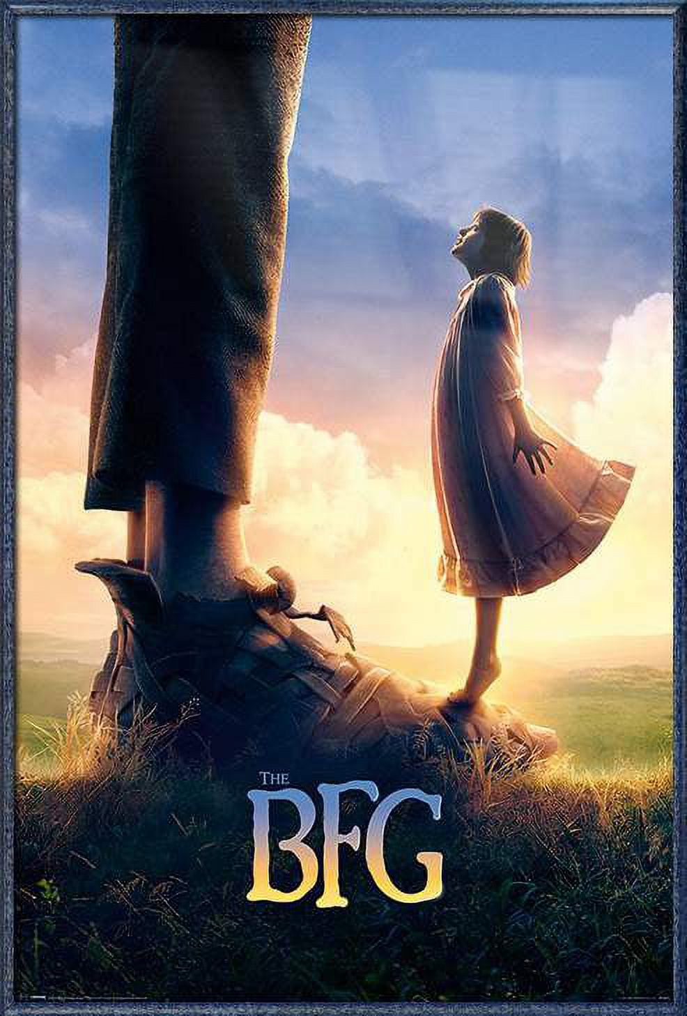The Bfg - The Big Friendly Giant - Framed Movie Poster (Teaser Style ...