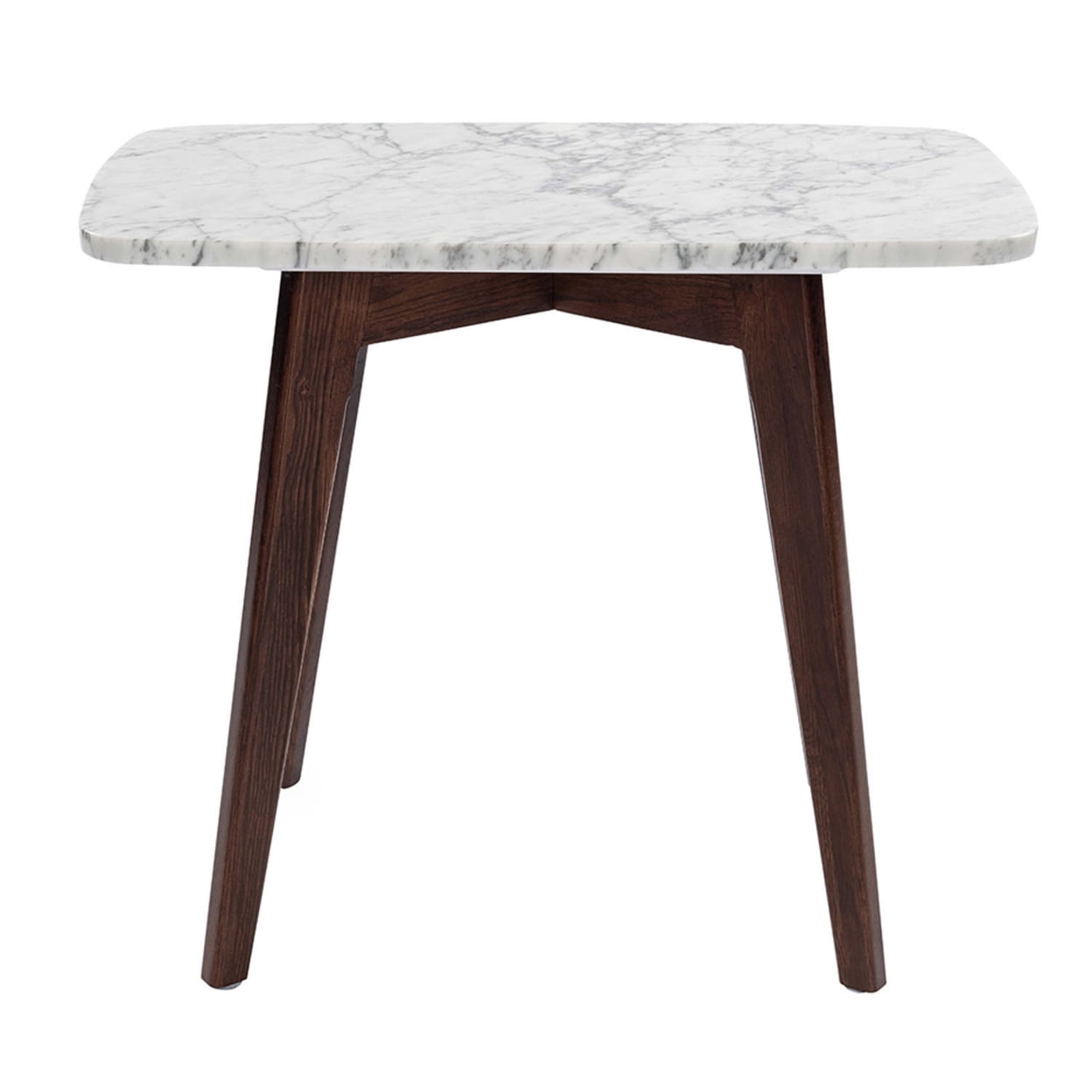 The Bianco Collection Cima 12" x 21" Rectangular Italian Carrara White ...